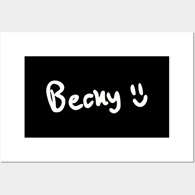 Becky Armstrong Signature Freenbecky Gap the series - Freenbecky - Posters and Art Prints ...